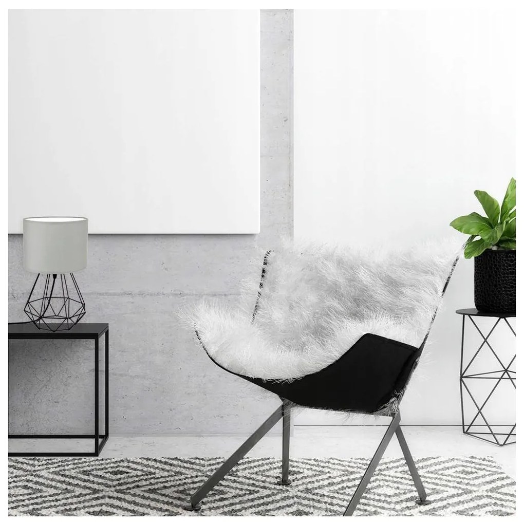 Stolní lampa Indigo, 1x textilní stínítko (výběr ze 7 barev), (výběr ze 3 barev konstrukce)