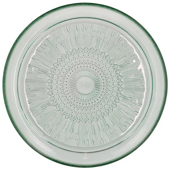 Bitz Skleněný talíř Kusintha 25 cm Green