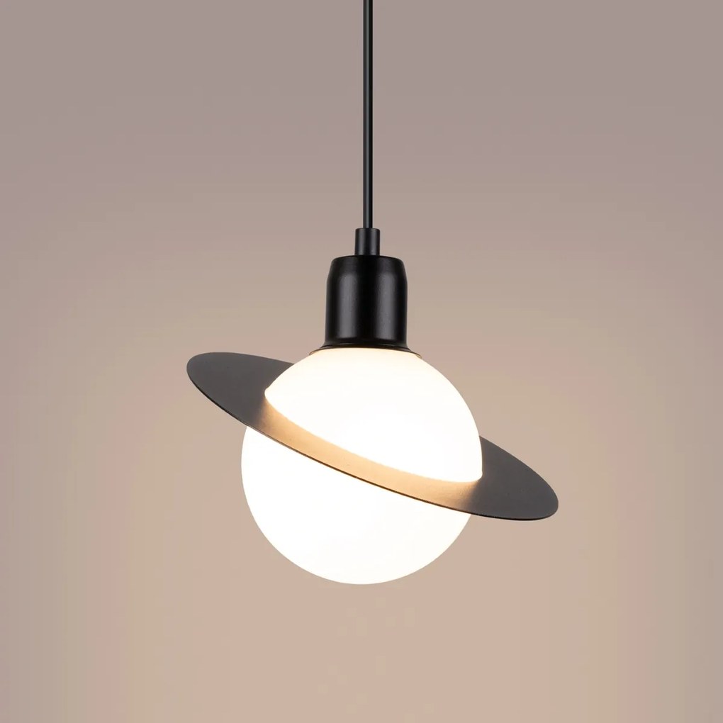 Sollux Lighting Závěsné svítidlo HYPERION 1 Černá