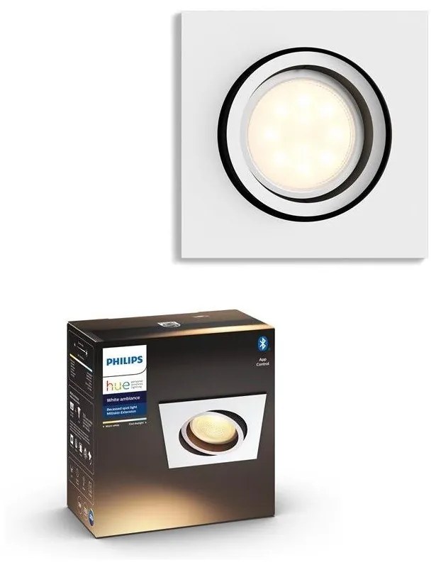 Philips Philips 50421/31/P9 - LED Stmívatelné svítidlo Hue MILLISKIN 1xGU10/5,5W/230V P3780