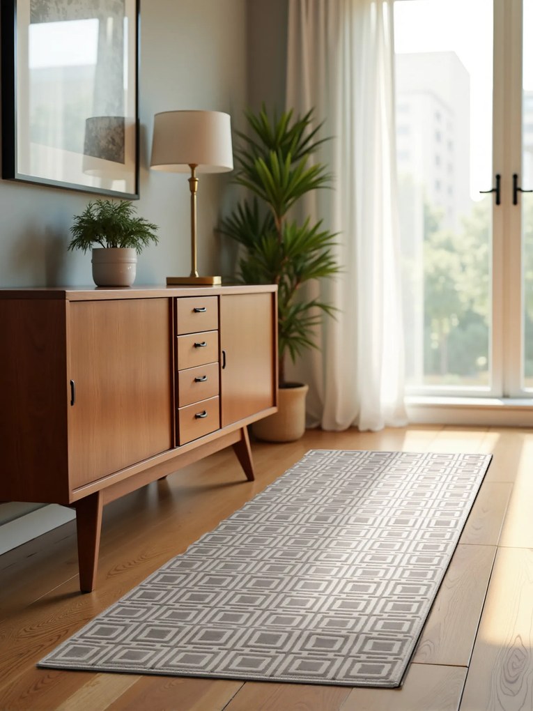 ELLE Decoration, Koberec běhoun Perles 106191 Cream z kolekce Elle, 80x240, béžová, ložnice