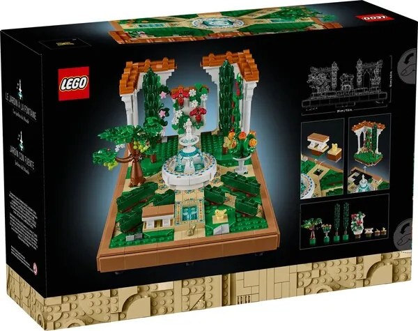 LEGO® Icons 10359 Zahrada s fontánou