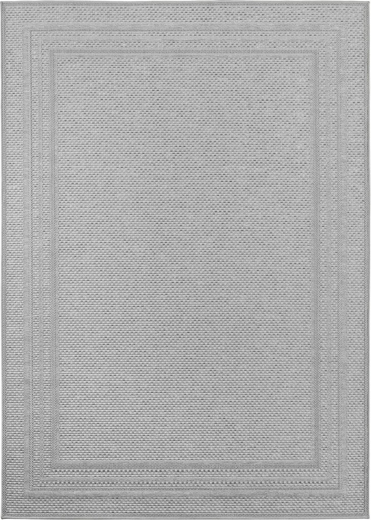 Ayyildiz, Kusový koberec Desert 1304 grey - na ven i na doma, 200x290, šedá, chodba / předsíň