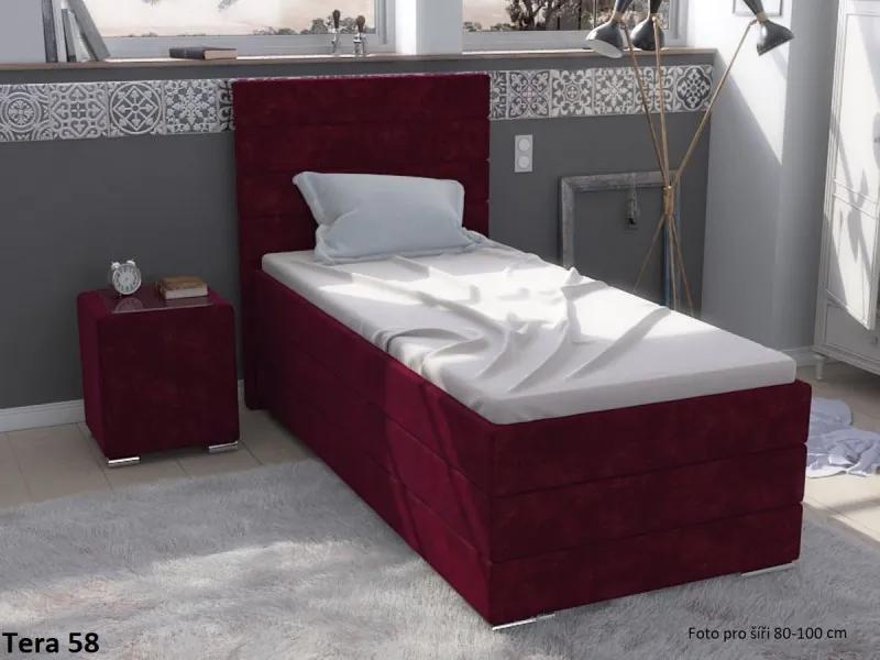 Vysoká postel Torino 110x200 cm - výběr barev