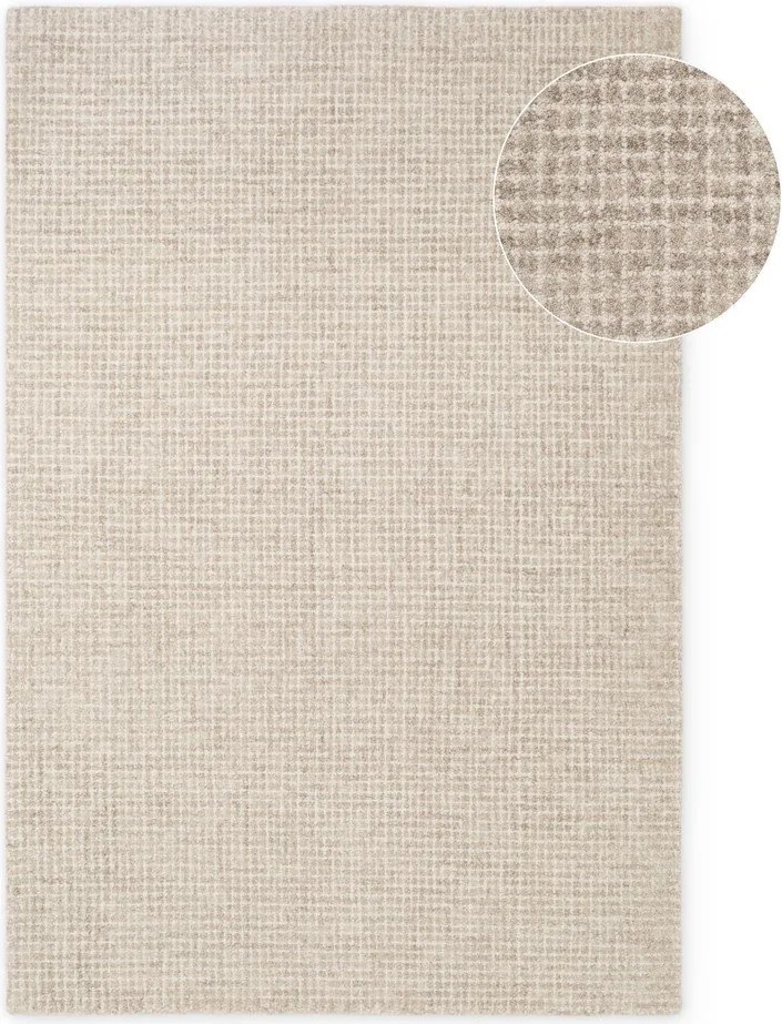 Béžový vlněný koberec 200x290 cm Eloise – Hanse Home