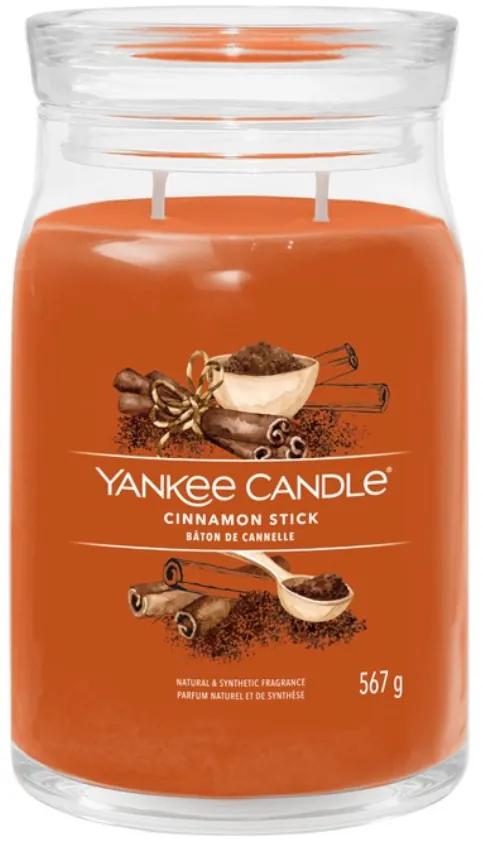 OnaDnes -20% Velká vonná svíčka Yankee Candle Cinnamon Stick Signature