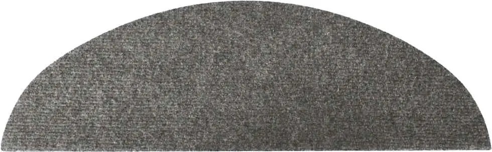 Samolepicí rohože na schody 30 ks šedé 56x17x3 cm 3365910