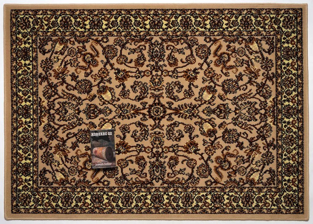 Spoltex, Kusový koberec Samira New Beige 12002-050, 200x280, béžová, chodba / předsíň