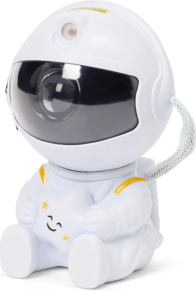 Tchibo - Projektor hvězdné oblohy s LED »Astronaut« - barva: bílá