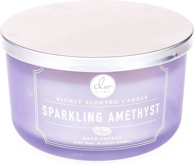 DW Home Vonná svíčka ve skle Zářící Ametyst - Sparkling Amethyst, 13,4oz