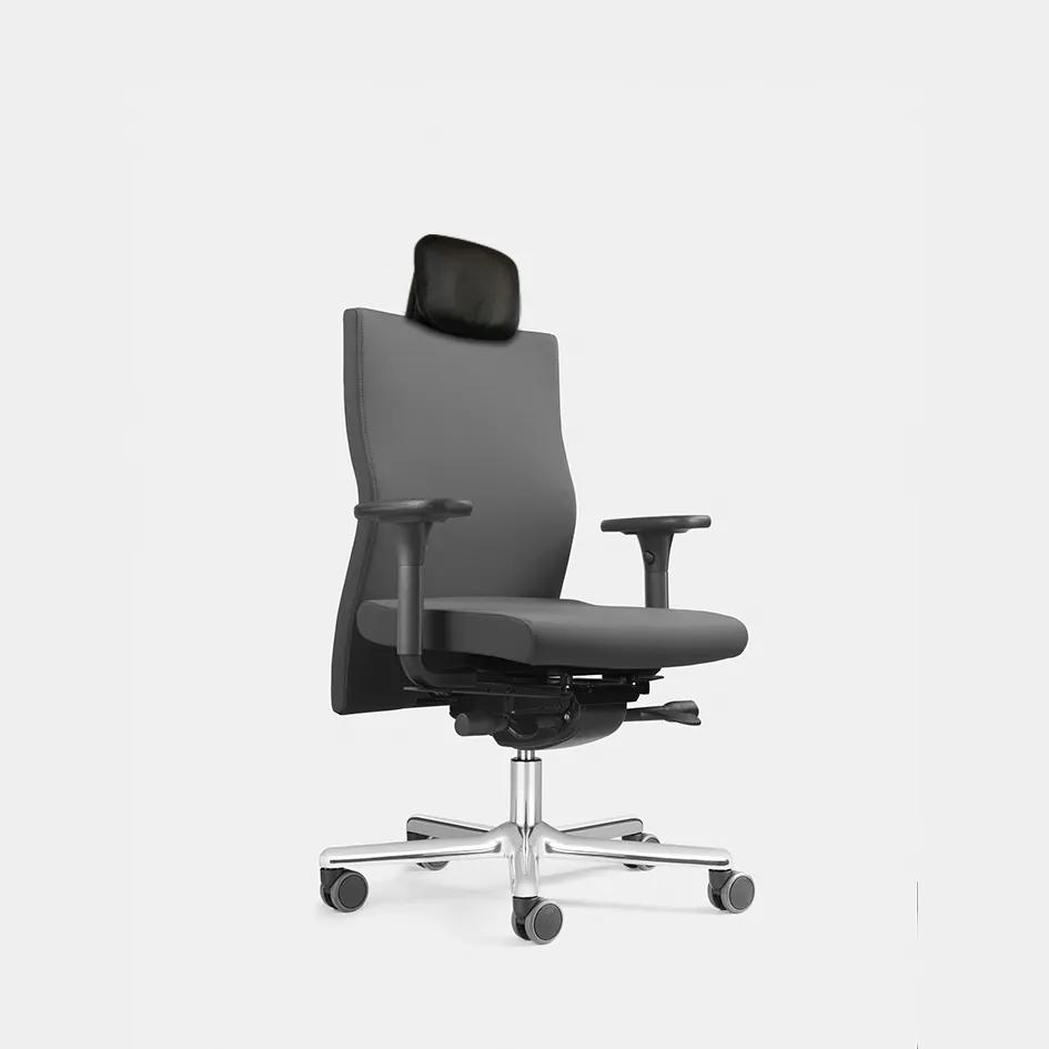 LÖFFLER Zdravotní balanční židle LEZGO LG 73 + MFK  s podhlavníkem Barva potahu: A31 šedá
