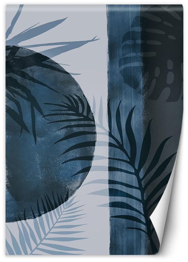 Gario Fototapeta Modré kapradiny listy abstraktní - Andrea Haase Materiál: Vliesová, Rozměry: 100 x 140 cm