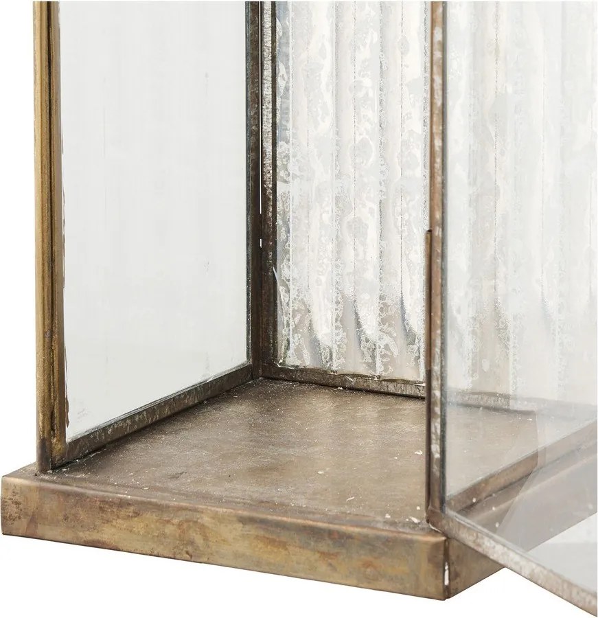 Kovová/skleněná lucerna (výška 60 cm) Herslev – House Nordic