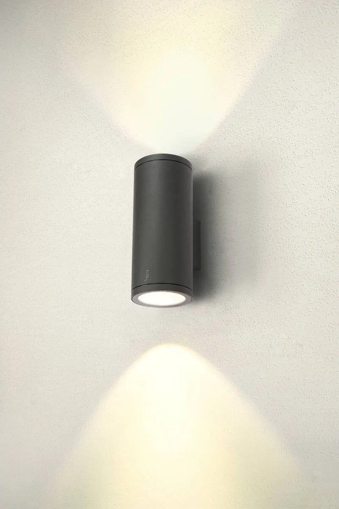 LA 1003441 ENOLA ROUND UP/DOWN L Outdoor, nástěnné LED svítidlo, antracitové, CCT 3000/4000K - BIG WHITE (SLV)