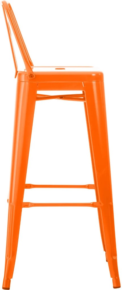 Barová židle Mason – oranžová