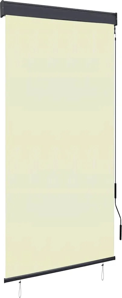 Venkovní roleta 100 x 250 cm krémová 145959