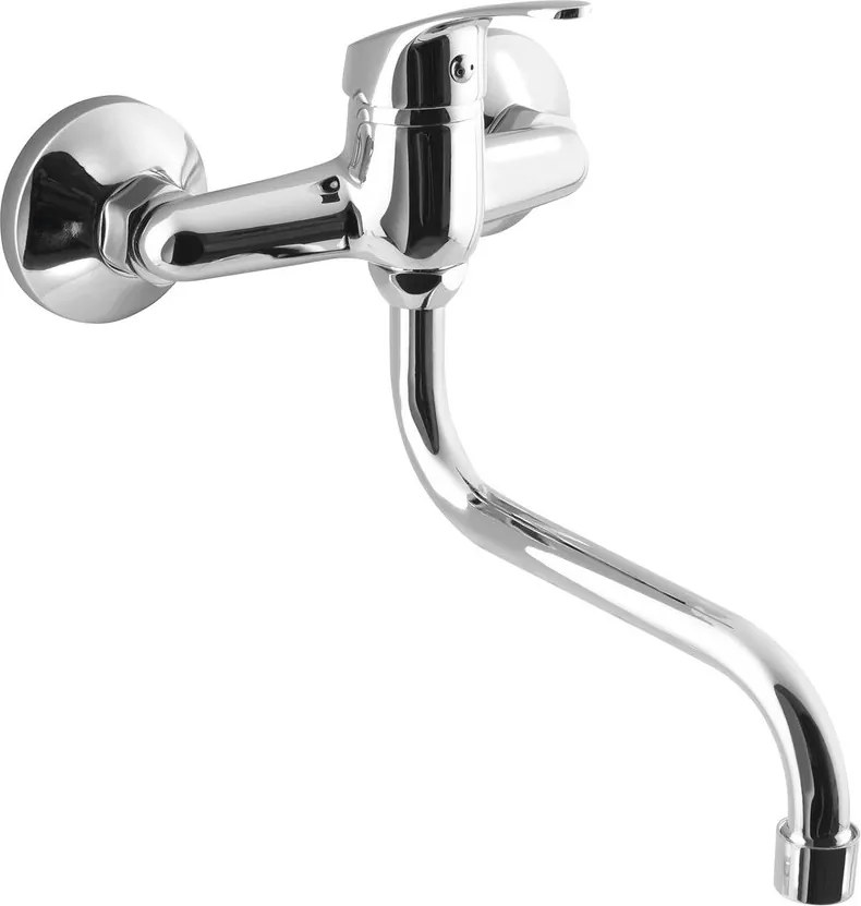 Aqualine, AQUALINE 35 nástěnná baterie, ramínko-S, chrom, 52146