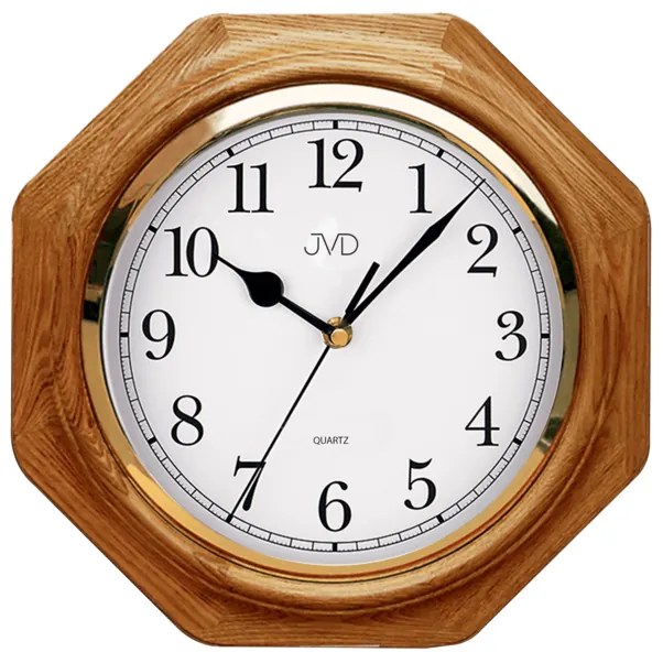 Dřevěné nástěnné hodiny JVD N71.1  - ODESÍLÁME ZDARMA!