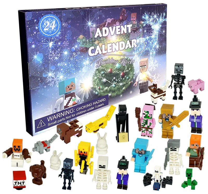 Adventní kalendář - Minecraft figurky Varianta: varianta 1