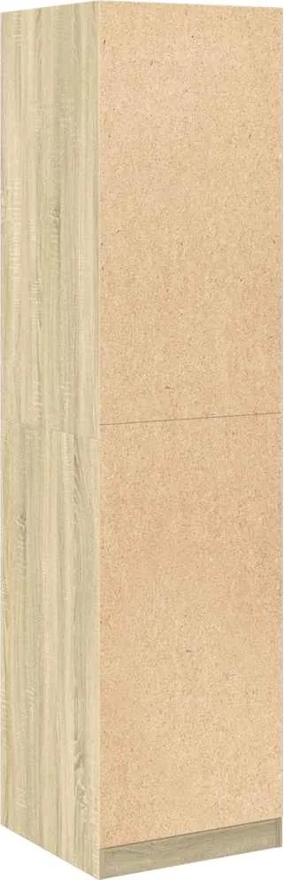 Šatní skříň dub sonoma 50 x 50 x 200 cm kompozitní dřevo 3307713