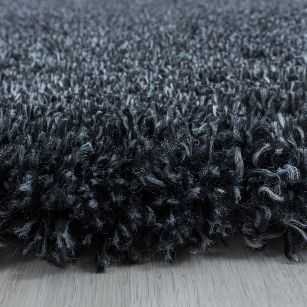 Ayyildiz koberce Kusový koberec Fluffy Shaggy 3500 anthrazit - 120x170 cm