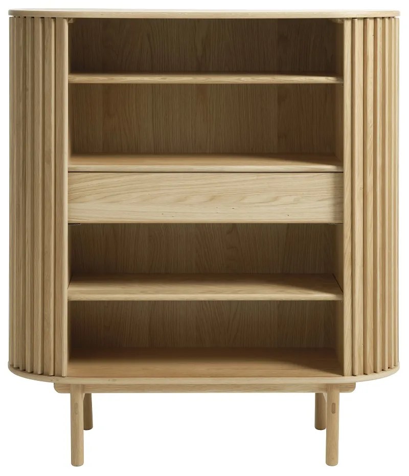 Designová skříňka Wally 125 cm přírodní dub