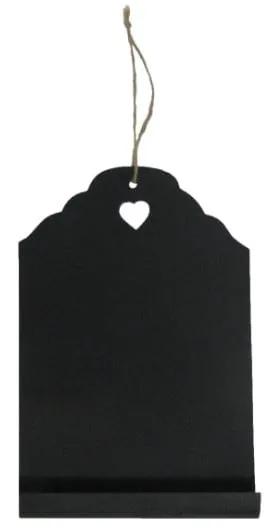 Černá křídová cedule Antic Line Blackboard, 20 x 31 cm