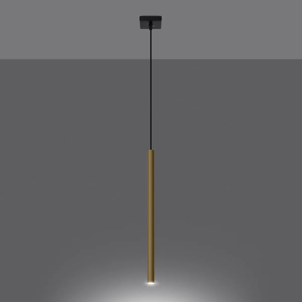 Sollux Lighting Závěsné svítidlo PASTELO 1 leštěné zlaté
