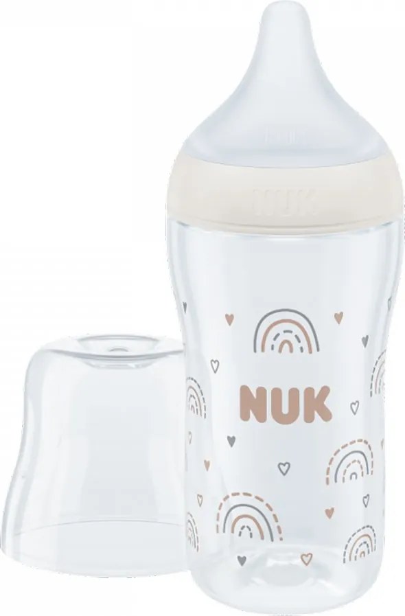 Skleněná kojenecká láhev NUK Perfect Match Temperature Control 230 ml