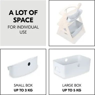 Hauck Box set k židli Alpha+, white