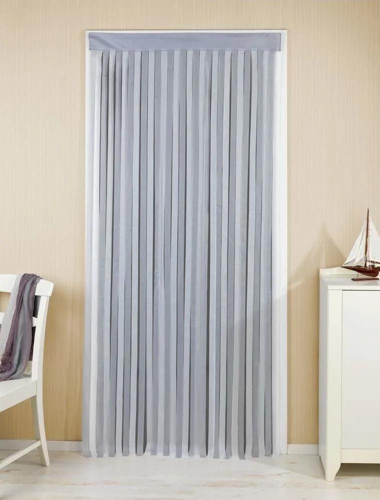 Závěs do dveří, 90 x 200 cm, šedý, WENKO | BIANO