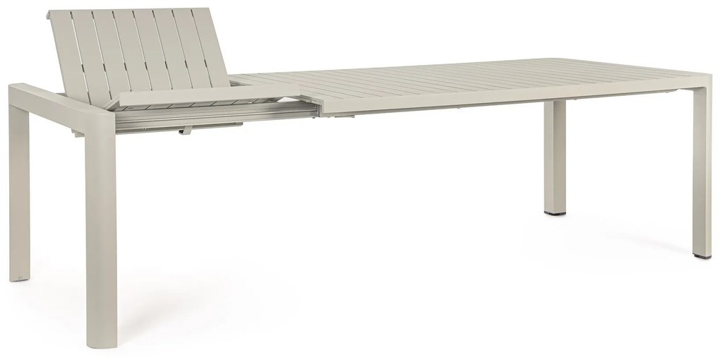 BIZZOTTO Rozkládací zahradní stůl KIPLIN 180/240x100 cm světlý