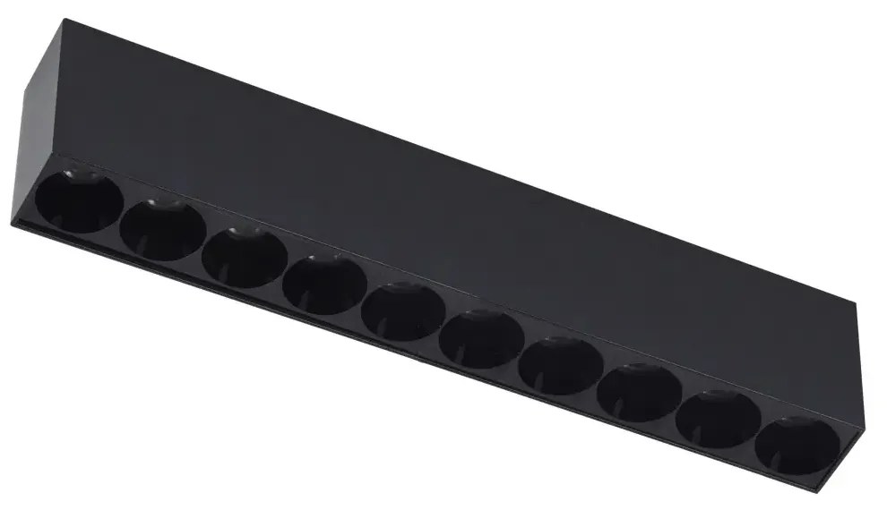 Minimalistické podhledové svítidlo Tetris 26 20W CCT černá