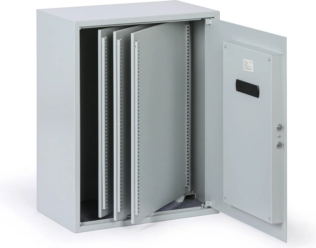 Skříňka na klíče s elektronickým zámkem, 756 x 584 x 330 mm