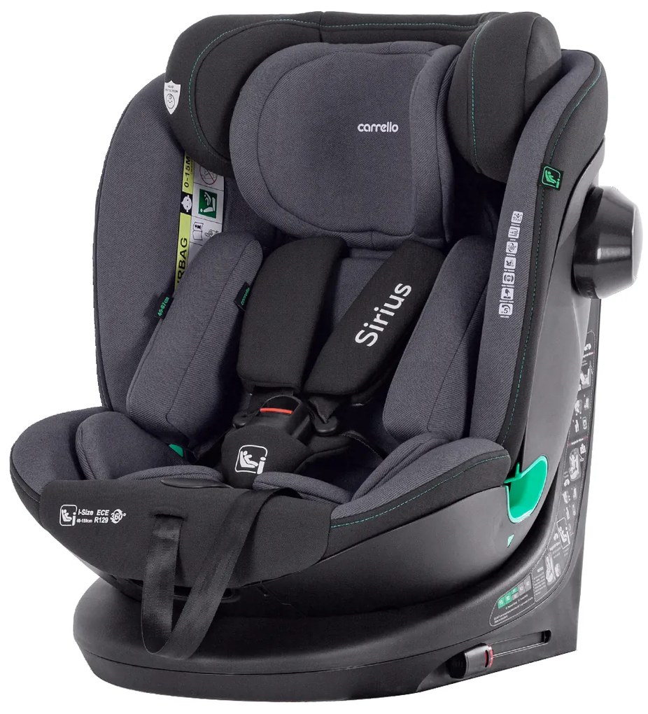 Dětská autosedačka Carrello Sirius CRL-8808 Harbour Grey