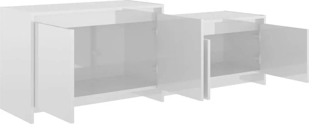 vidaXL TV skříňka 146,5 x 35 x 50 cm kompozitní dřevo [809815] Barva: Betonová šedá