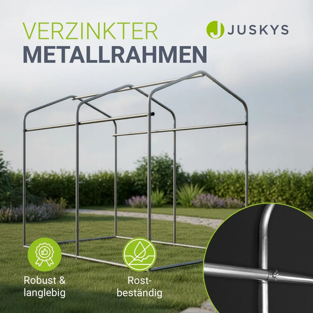 Juskys Úložný stan na kola a zahradní nářadí Velikost: S