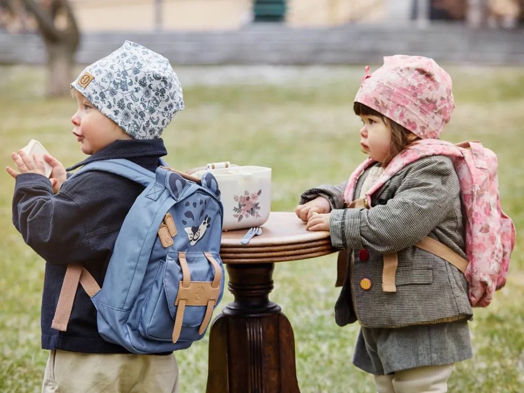 Elodie Lunch & Snack Box Blue Garden