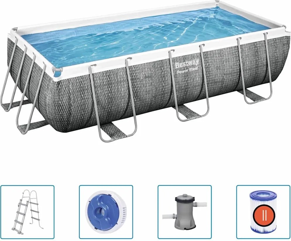 Bestway Power Steel Bazénový set 404 x 201 x 100 cm