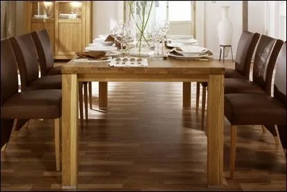 Dubový jídelní stůl OREGON - 160/180/210 - Rozměr stolu 180x100x76