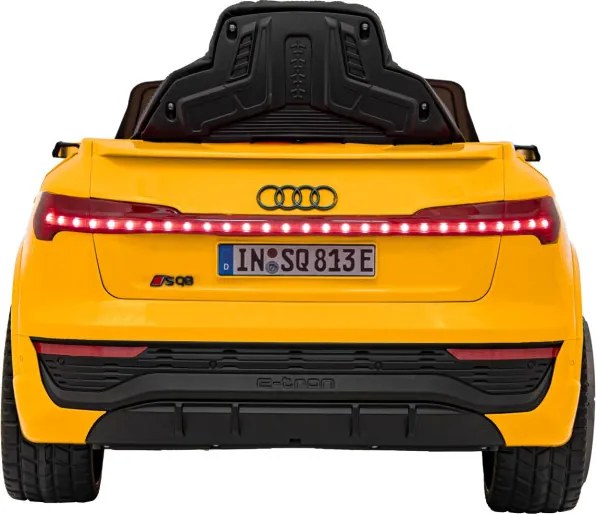 Elektrické autíčko Audi SQ8 žluté