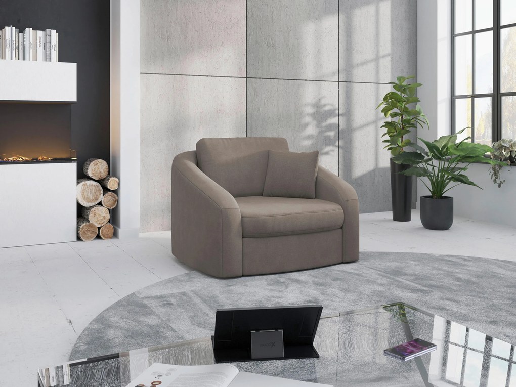 XXXLutz KŘESLO, textil, hnědá Sit & More - Online Only křesla & taburety - 000144017440