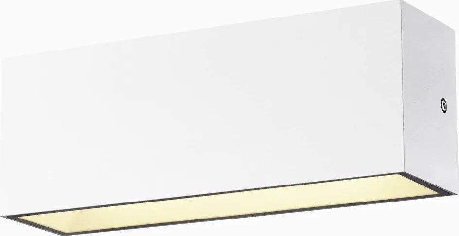 LA 1005156 SITRA L WL UP/DOWN venkovní LED nástěnné přisazené svítidlo, bílé CCT switch 3000/4000 K - BIG WHITE (SLV)