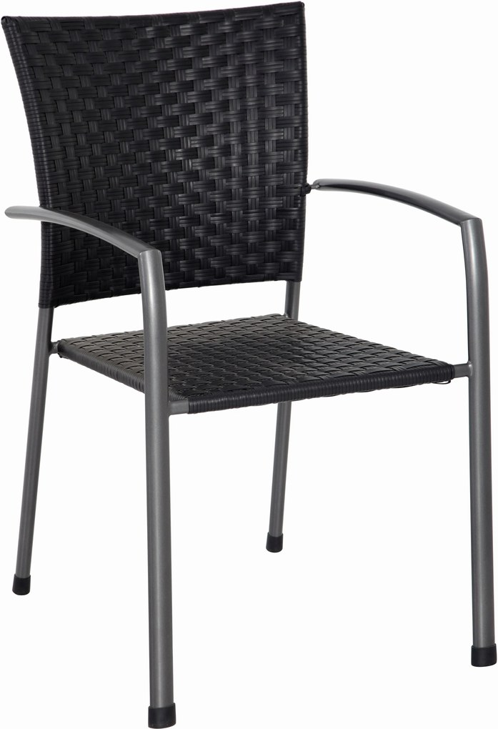 Stohovatelná zahradní židle MATIO 1 (šedá) Šedá