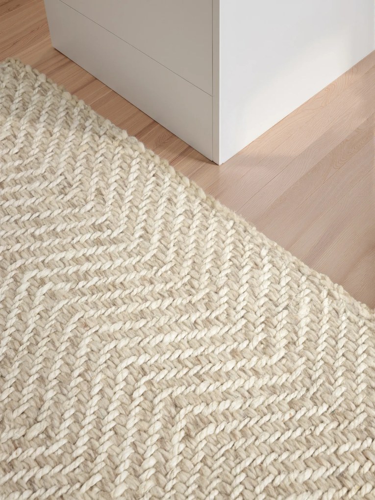 ELLE Decoration, Kusový koberec Majoli 106238 White z kolekce Elle, 80x150, bílá, chodba / předsíň