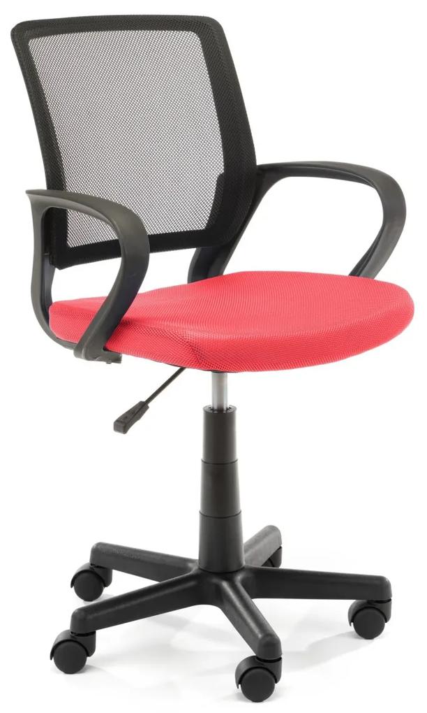 Avord Dětská otočná židle FD-6 červená