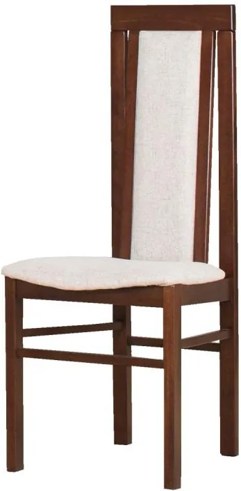 Židle KB (ořech / ušlechtilá latte)