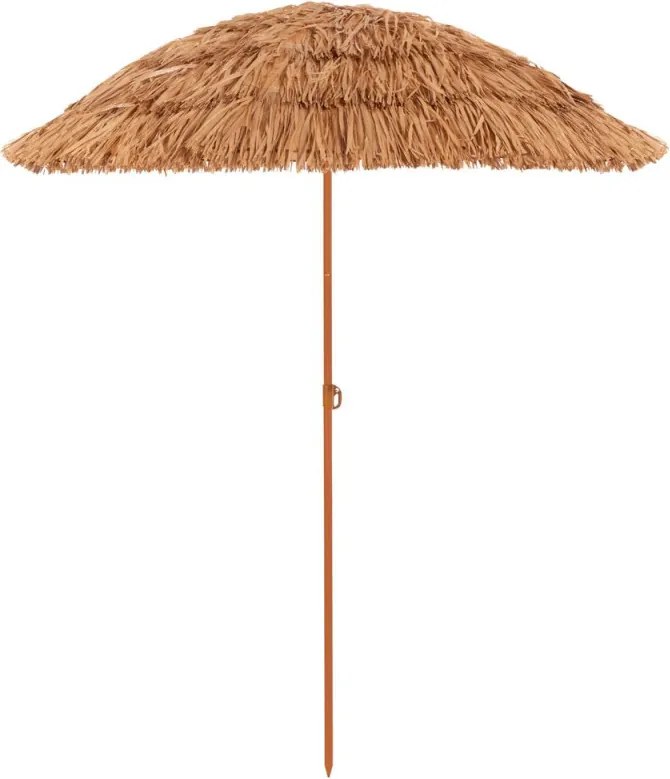 Zahradní slunečník 135 cm SPRINGOS HAVAJ BU0023 hnědý