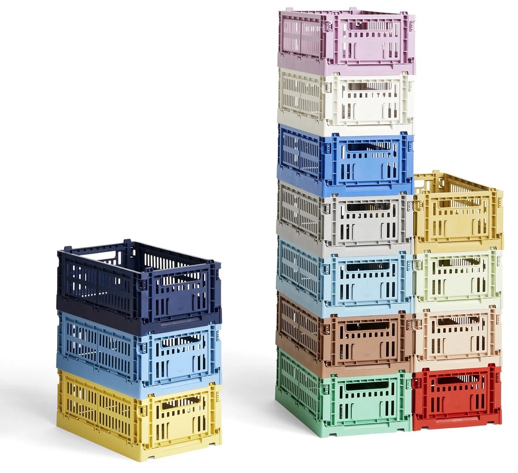 HAY Úložný box Colour Crate L, Dark Blue