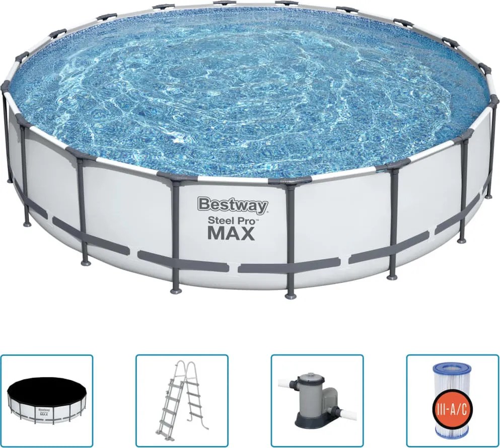 Bestway Bazénový set Steel Pro MAX 549 x 122 cm [93106]